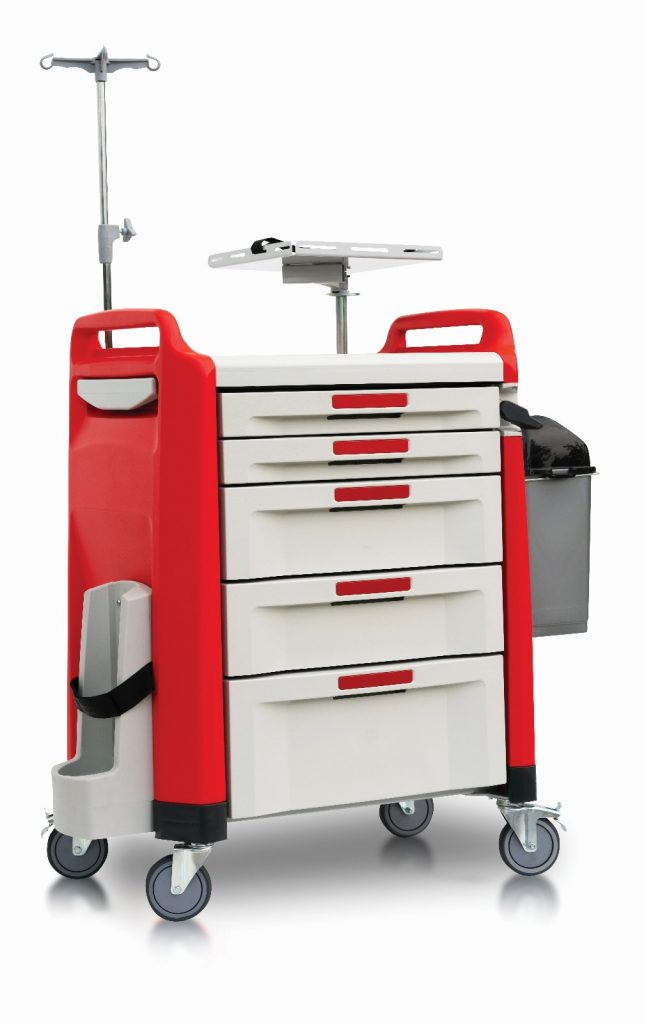 Medical emergency crash cart | Optium | Touching Lives