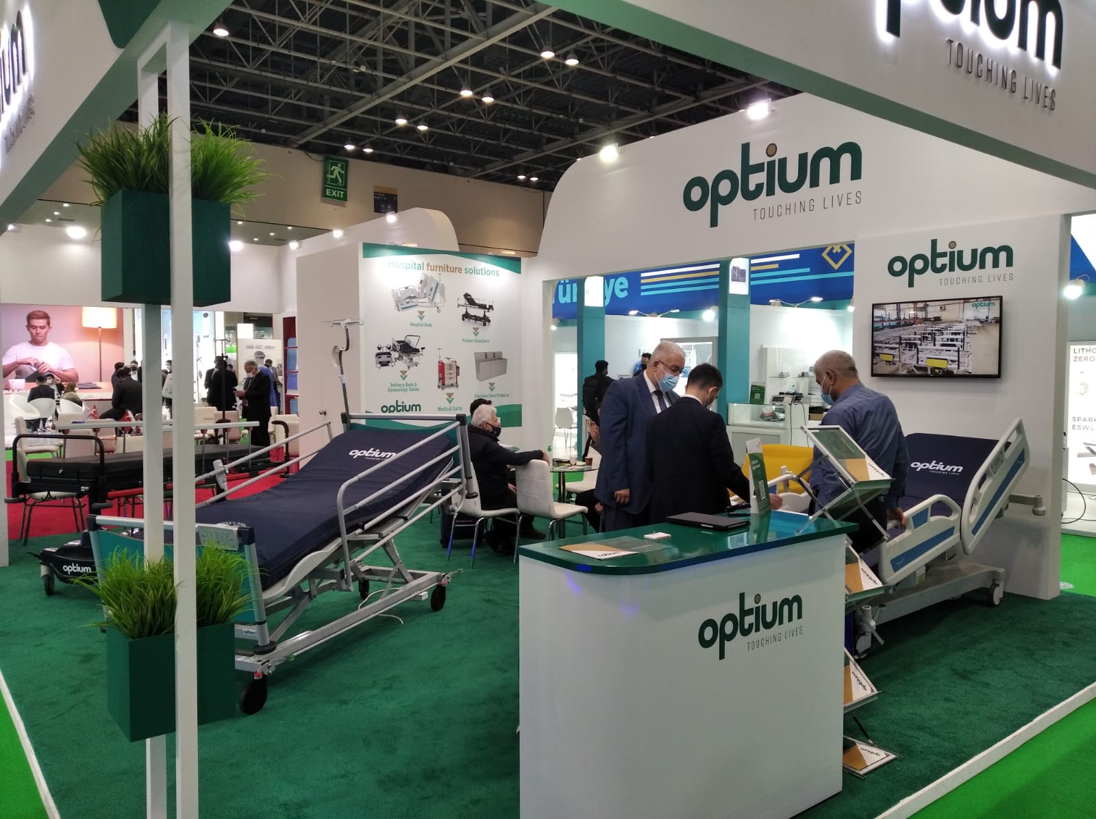 arab health 2022-2 | Optium | Touching Lives