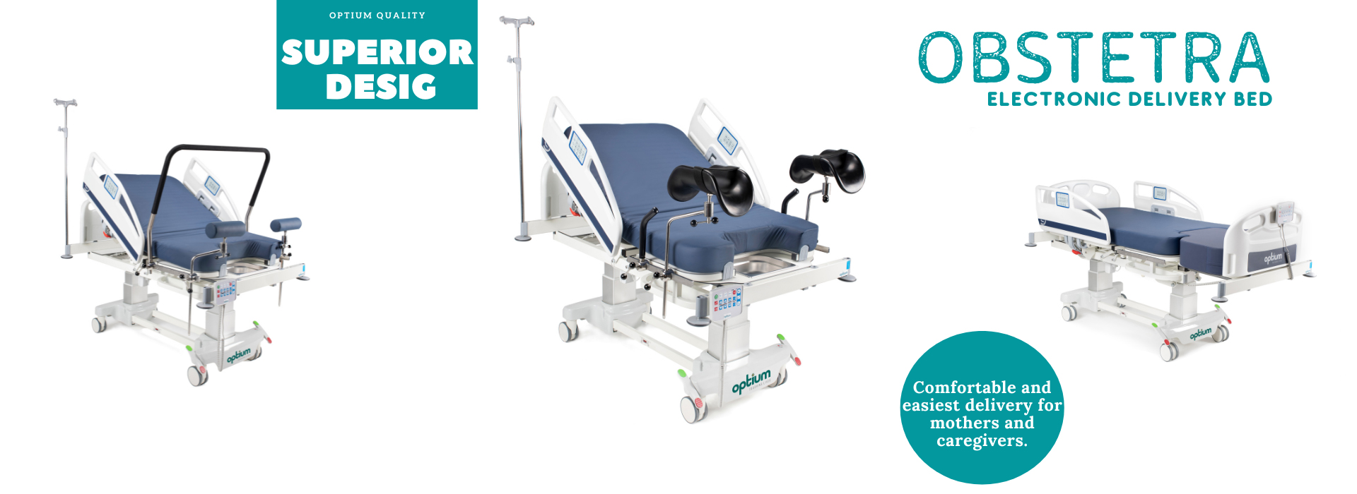 Optium | Hospital Bed, Patient bed, Electronic Bed, ICU Bed